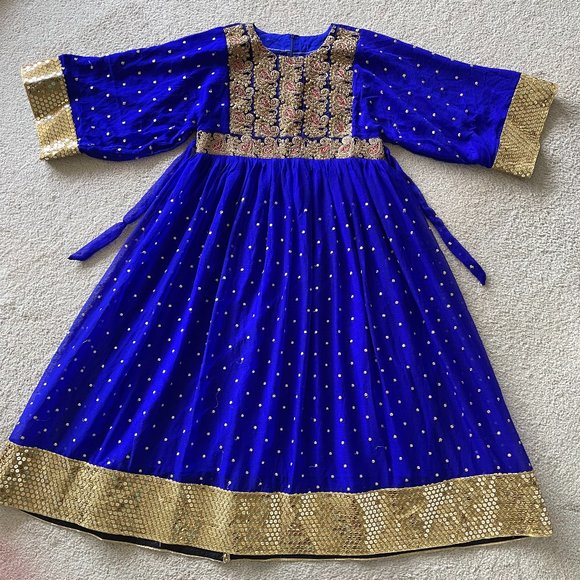 Handmade | Dresses | Afghan Traditional Ethnic Dress With Handmade ...